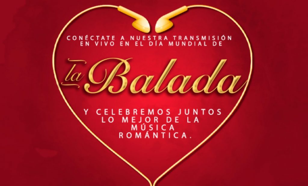 Únete a nuestra gran celebración por el Día Mundial de la Balada
