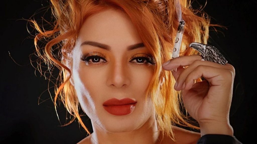 Marbelle enamoró en redes con fotografía en ropa interior