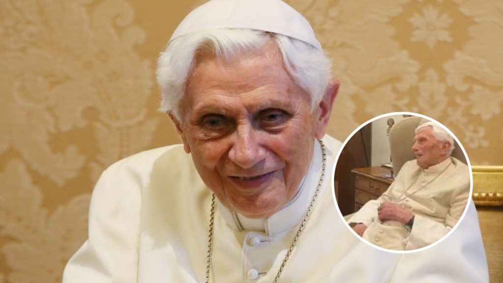 Benedicto XVI preocupó a fieles con impactante foto