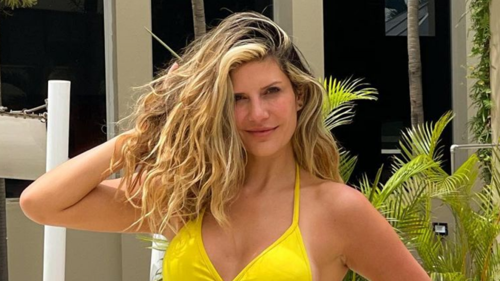 Mabel Moreno presumió su figura en bikini