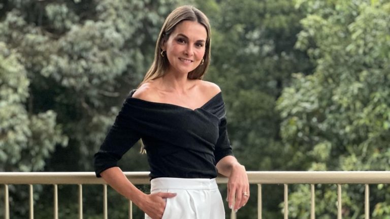 La foto de Catalina Gómez como reina de belleza