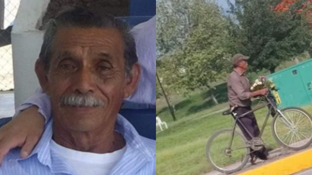 abuelito murió luego de llevarle flores a su difunta esposa