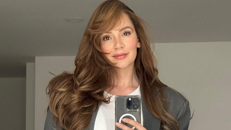 Lina Tejeiro presumió su nuevo look