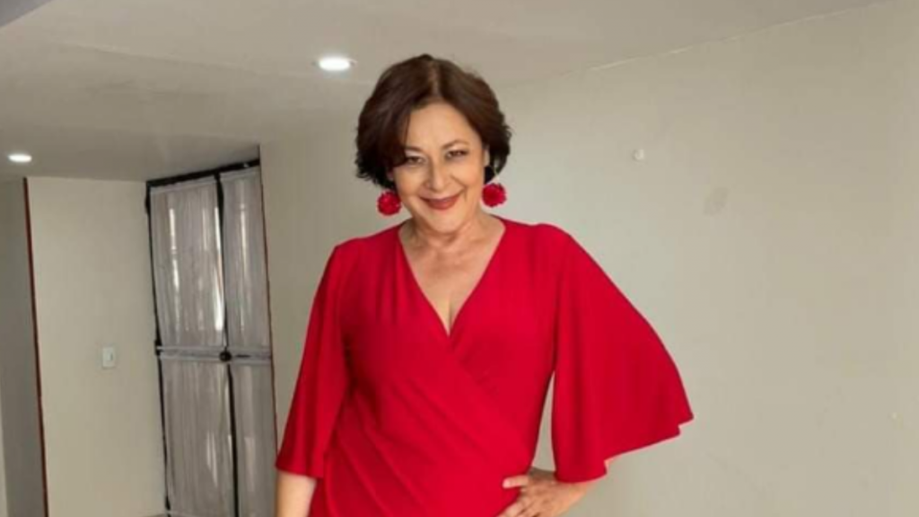 Así se vería Alina Lozano el día de su boda según IA