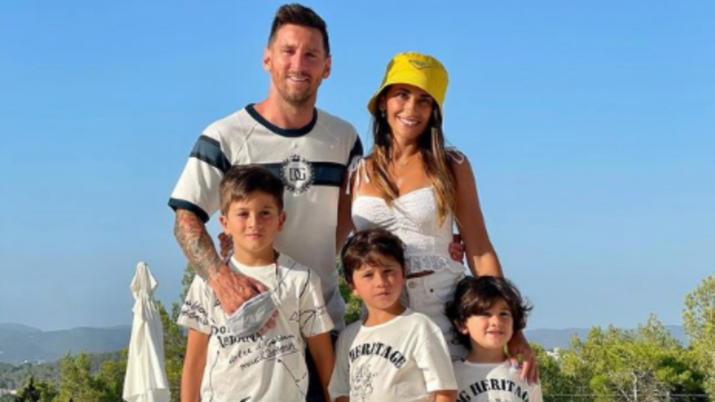 ¿Los hijos de Messi son argentinos?