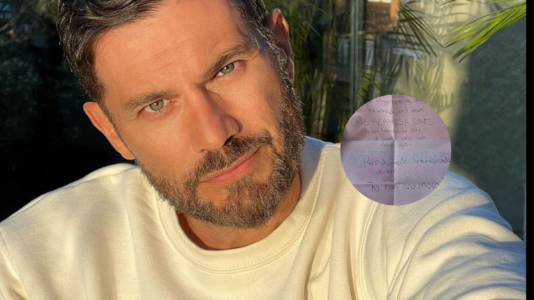 La romántica carta de José Narváez para Cristina Hurtado