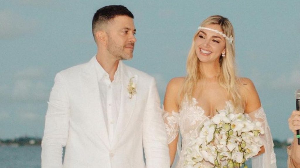 Melina Ramírez mostró cómo fue su boda de ensueño