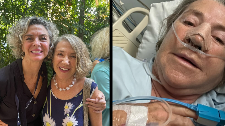 Constanza Duque estuvo en la UCI