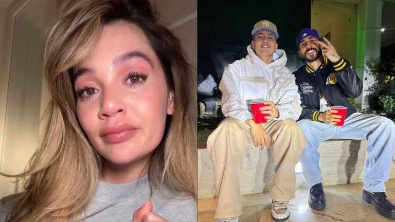 Así fue la reacción de Lina Tejeiro a canción de sus ex Andy y Juan Duque