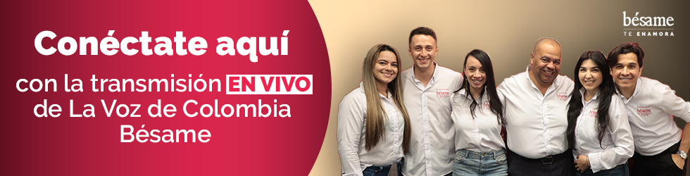 La voz de Colombia en vivo - Besame.fm