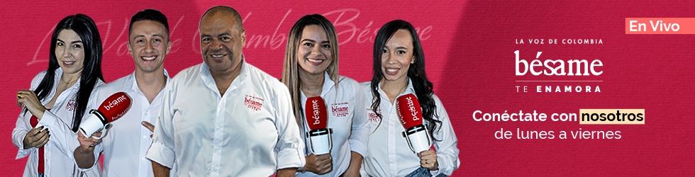 La voz de Colombia en vivo - Besame.fm