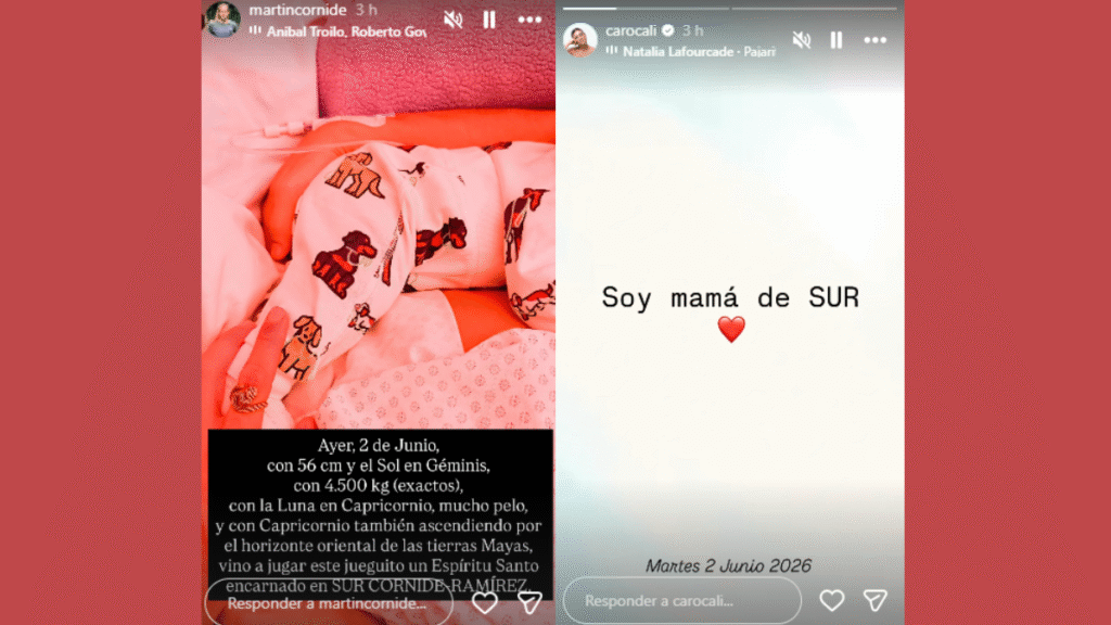Carolina Ramírez ya es mamá: así anunció la llegada de su bebé