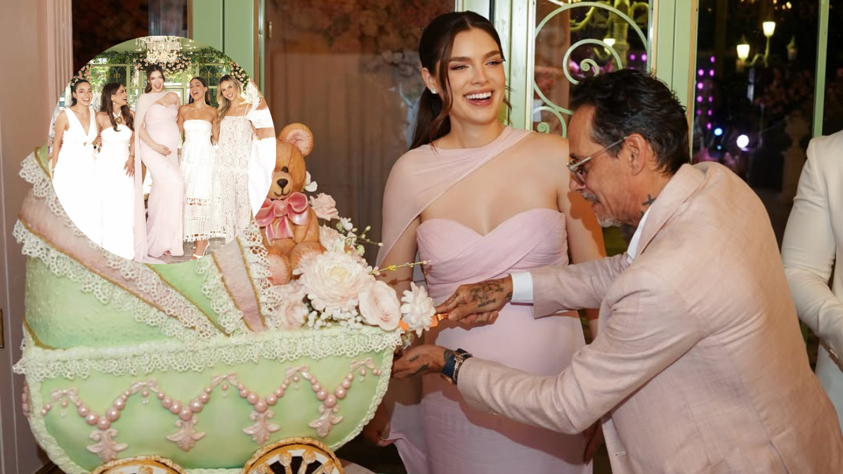 Así fue el lujoso baby shower de Nadia Ferreira y Marc Anthony